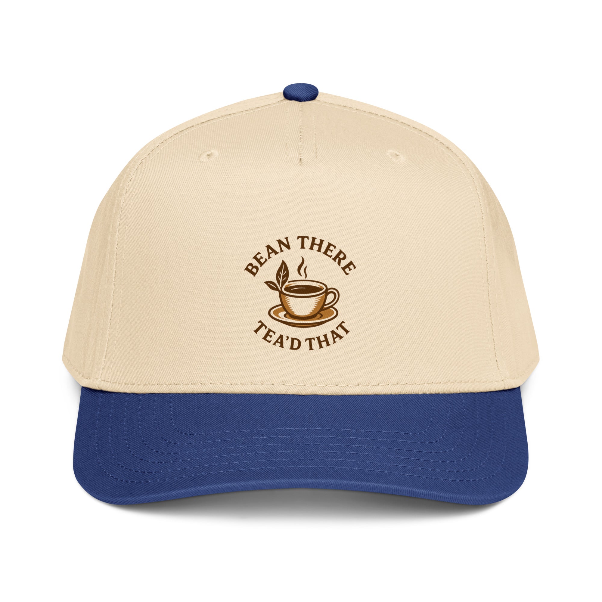 5 panel cap – Bean There Tea’d That